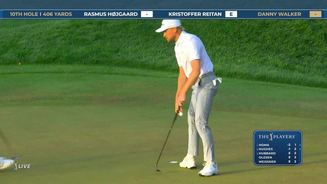 Danny Walker | Round 1 | 10th hole | Shot 3 | 2026 THE PLAYERS