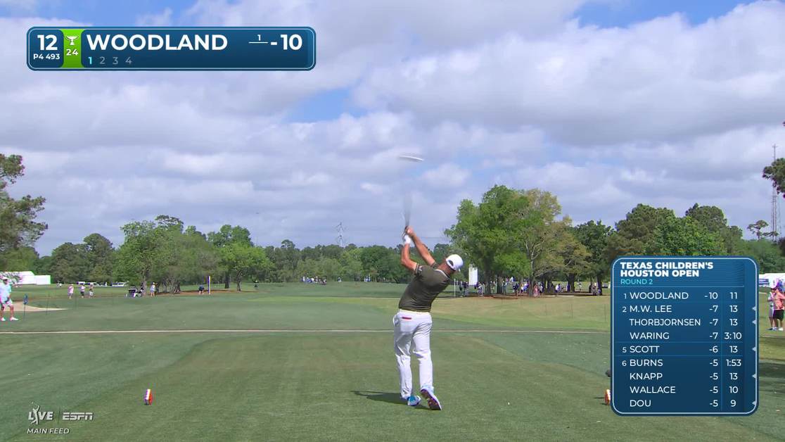 Gary Woodland | Round 2 | 12th hole | Shot 1 | 2026 Texas Children's