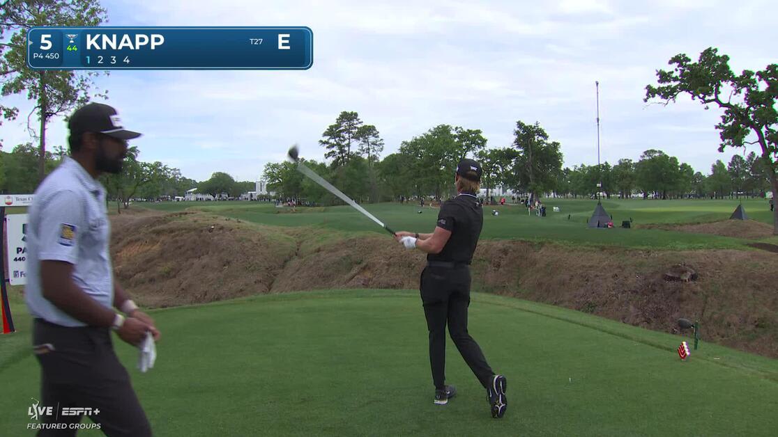 Jake Knapp | Round 1 | 5th hole | Shot 1 | 2025 Houston Open