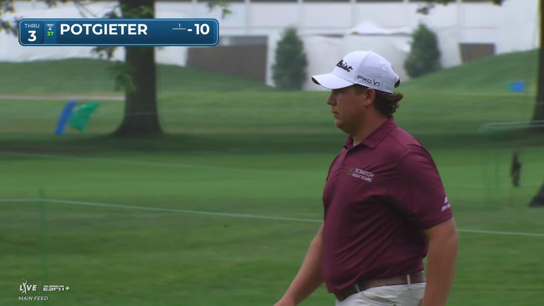 Aldrich Potgieter | Round 2 | 3rd hole | Shot 4 | 2025 Rocket Classic