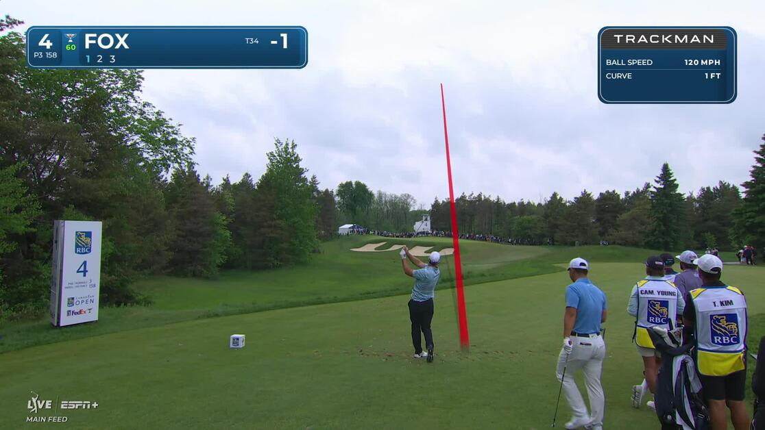 Ryan Fox | Round 1 | 4th hole | Shot 1 | 2025 RBC Canadian