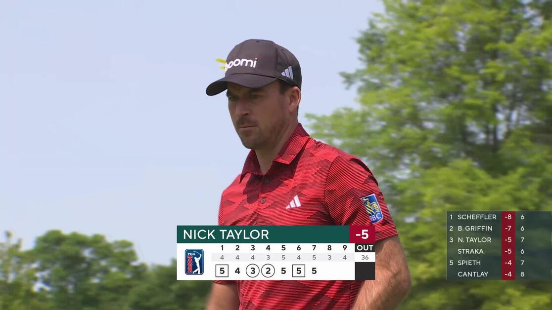Nick Taylor | Round 4 | 7th hole | Shot 5 | 2025 the Memorial