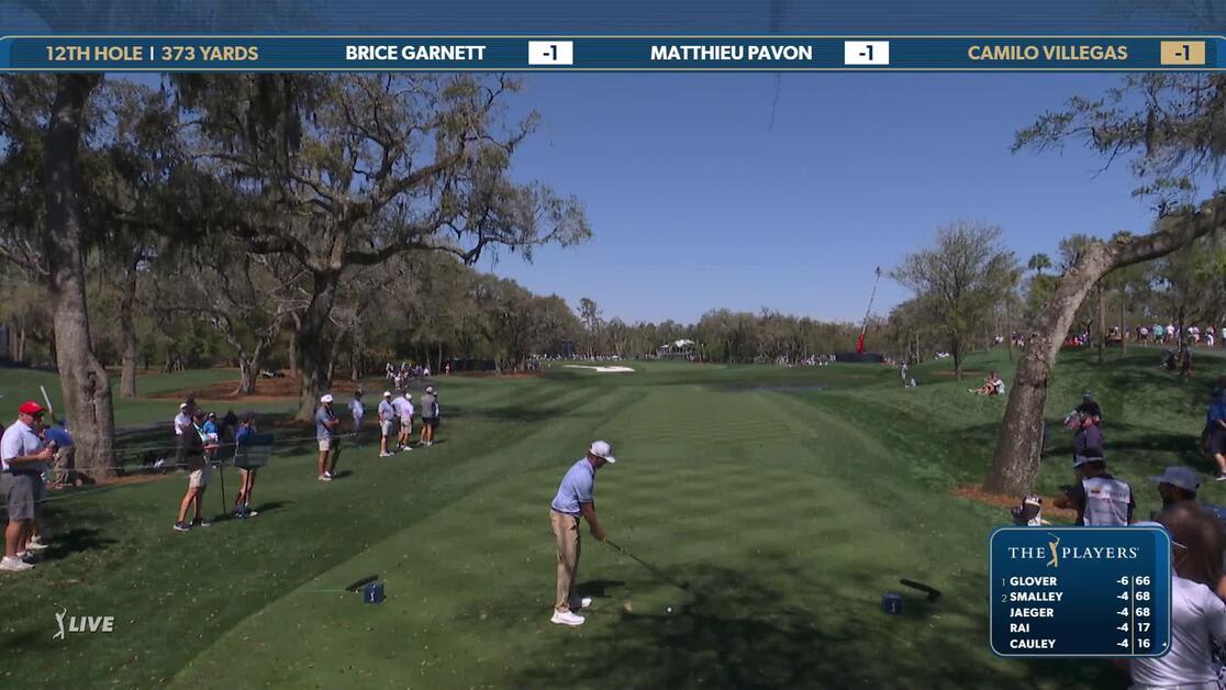 Brice Garnett | Round 1 | 12th hole | Shot 1 | 2025 THE PLAYERS