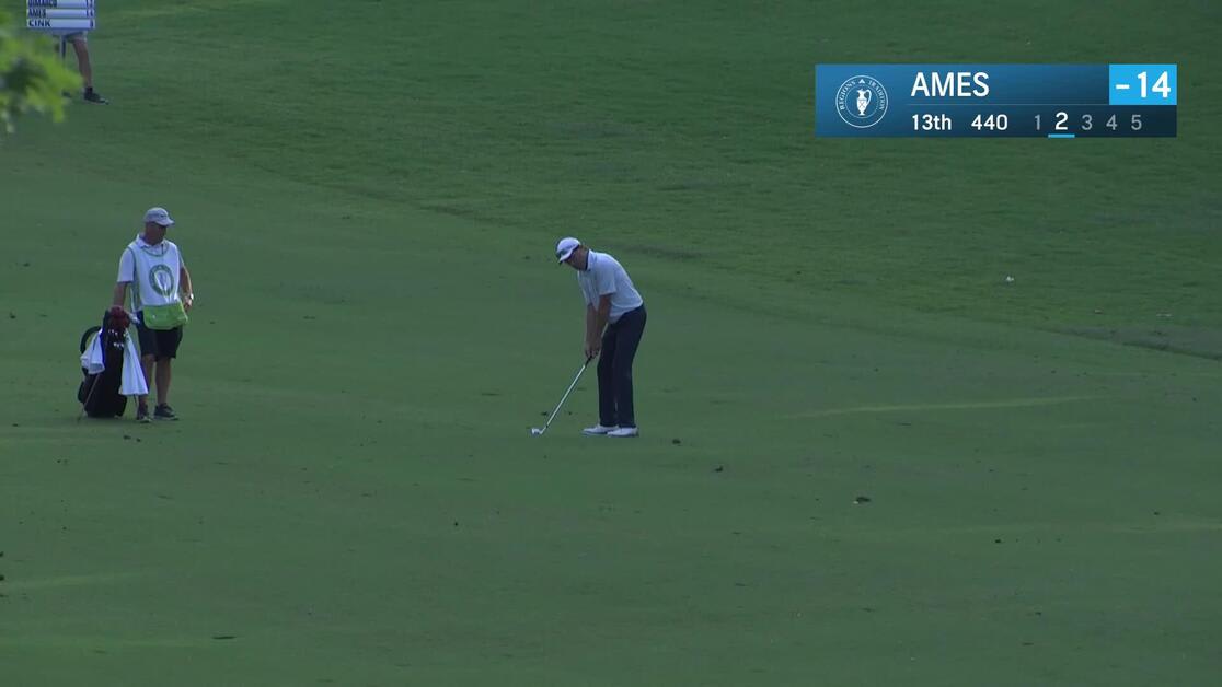 Stephen Ames | Round 4 | 13th hole | Shot 2 | 2025 Tradition