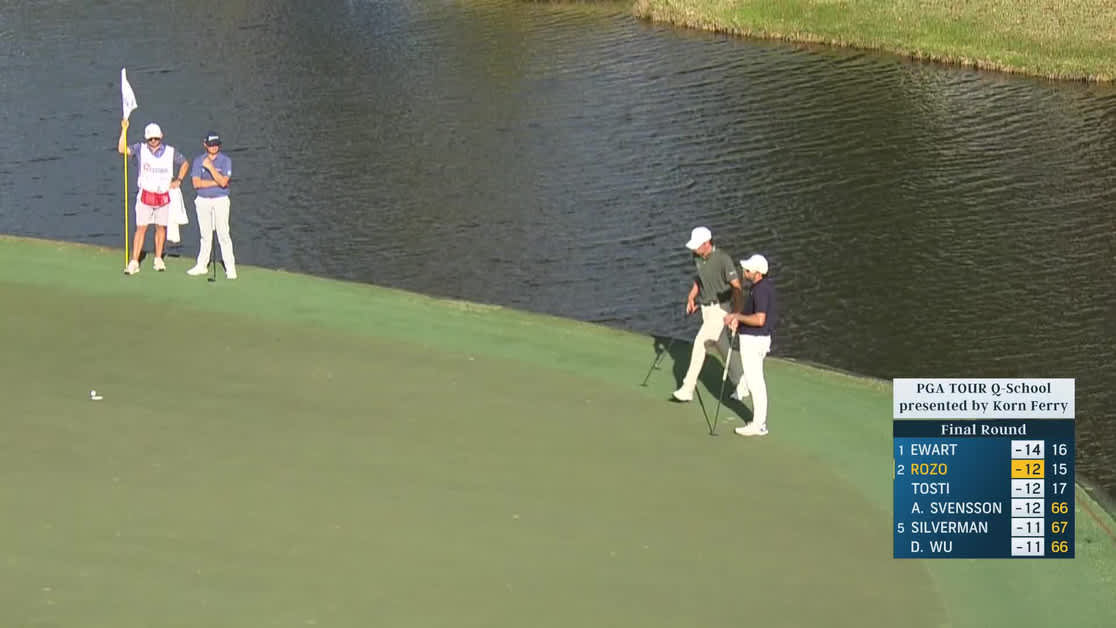 Marcelo Rozo | Round 4 | 16th hole | Shot 4 | 2025 PGA TOUR Q-School