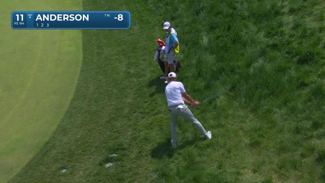 Matthew Anderson | Round 3 | 11th hole | Shot 3 | 2025 RBC Canadian