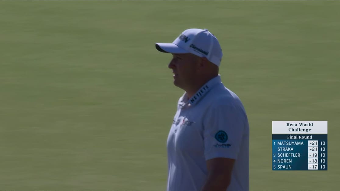 Sepp Straka | Round 4 | 10th hole | Shot 4 | 2025 Hero World Challenge
