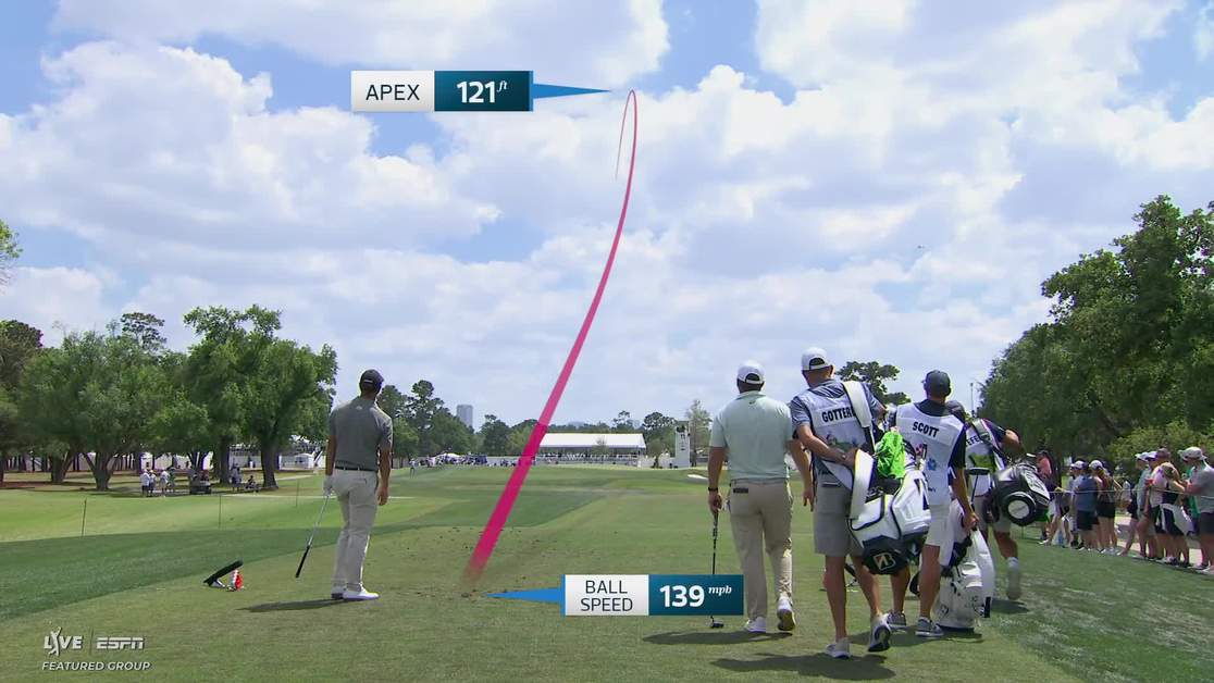 Adam Scott | Round 4 | 11th hole | Shot 1 | 2026 Texas Children's