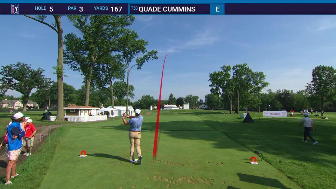 Quade Cummins | Round 1 | 5th hole | Shot 1 | 2025 Rocket Classic