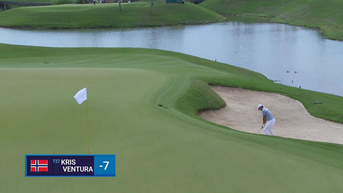 Kristoffer Ventura | Round 3 | 5th hole | Shot 2 | 2025 Mexico Open