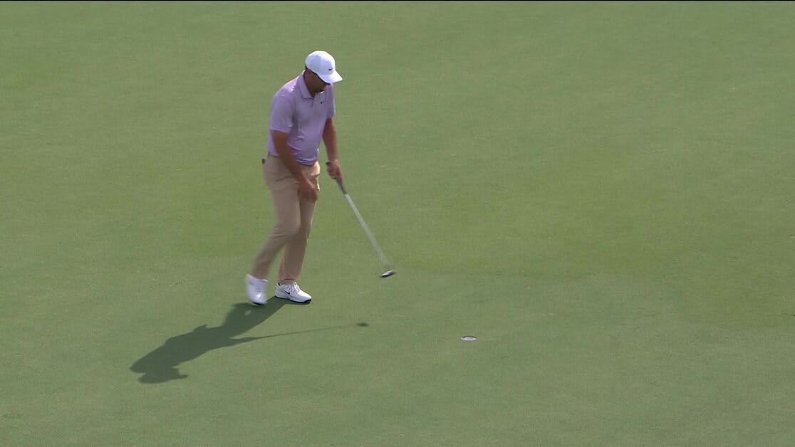 Scottie Scheffler | Round 2 | 3rd hole | Shot 4 | 2024 Hero World Challenge