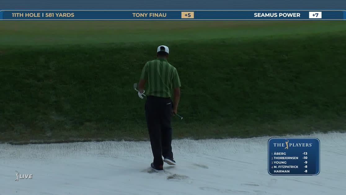 Tony Finau | Round 4 | 11th hole | Shot 4 | 2026 THE PLAYERS