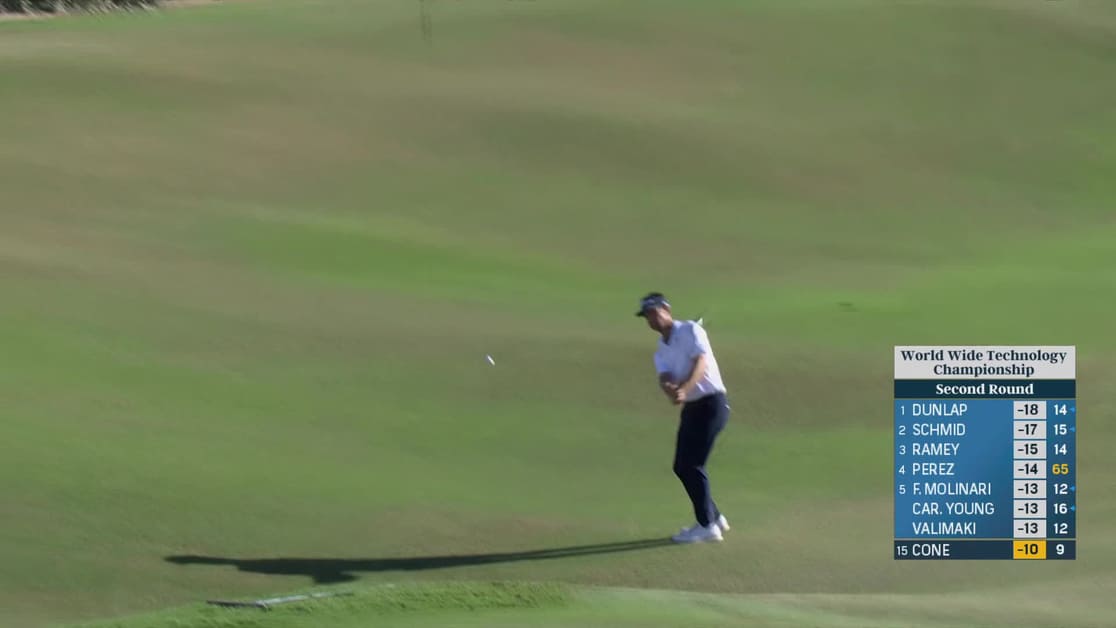 Trevor Cone | Round 2 | 10th hole | Shot 2 | 2025 World Wide Technology