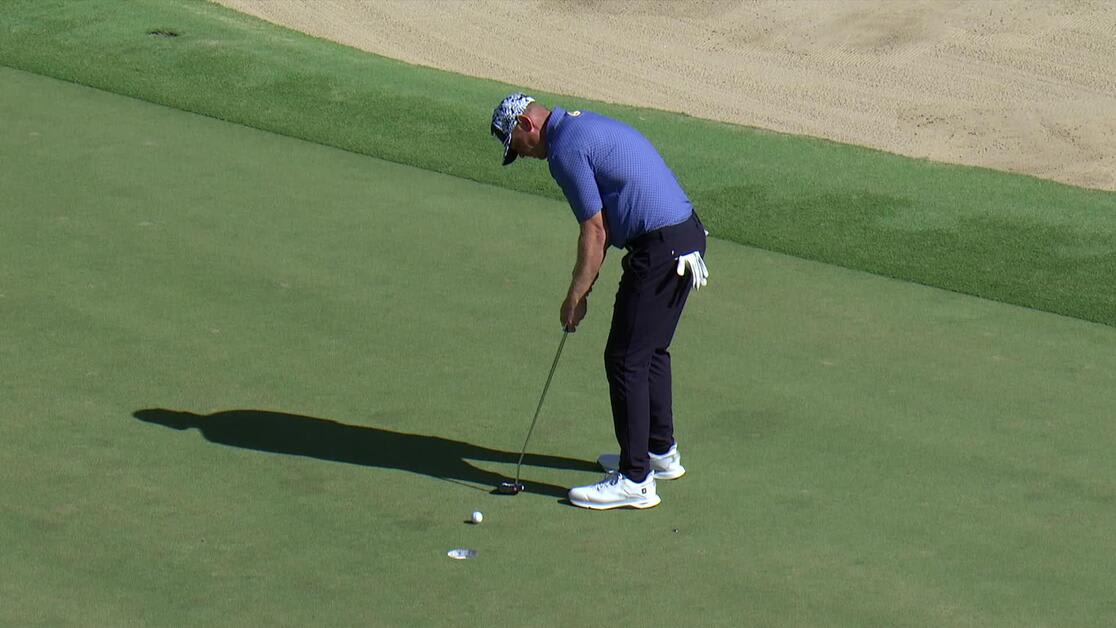 Patrick Fishburn | Round 2 | 17th hole | Shot 3 | 2025 Sony Open