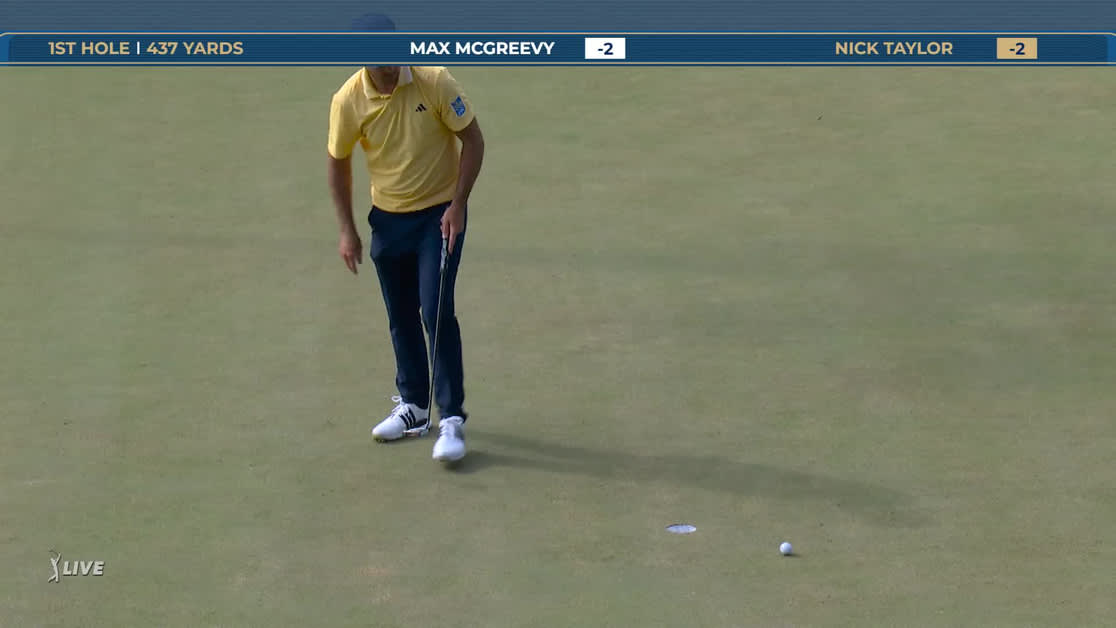 Nick Taylor | Round 4 | 1st hole | Shot 5 | 2026 THE PLAYERS