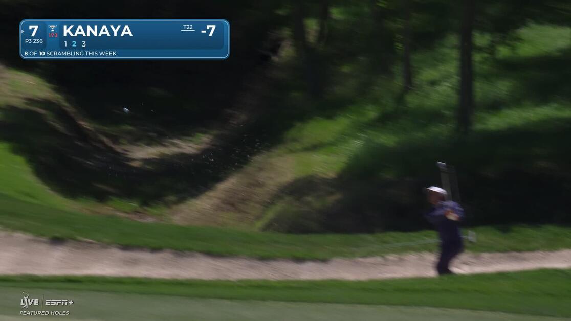 Takumi Kanaya | Round 2 | 7th hole | Shot 2 | 2025 THE CJ CUP