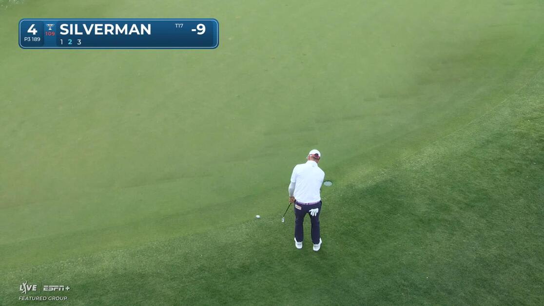 Ben Silverman | Round 4 | 3rd hole | Shot 2 | 2025 WM Phoenix Open