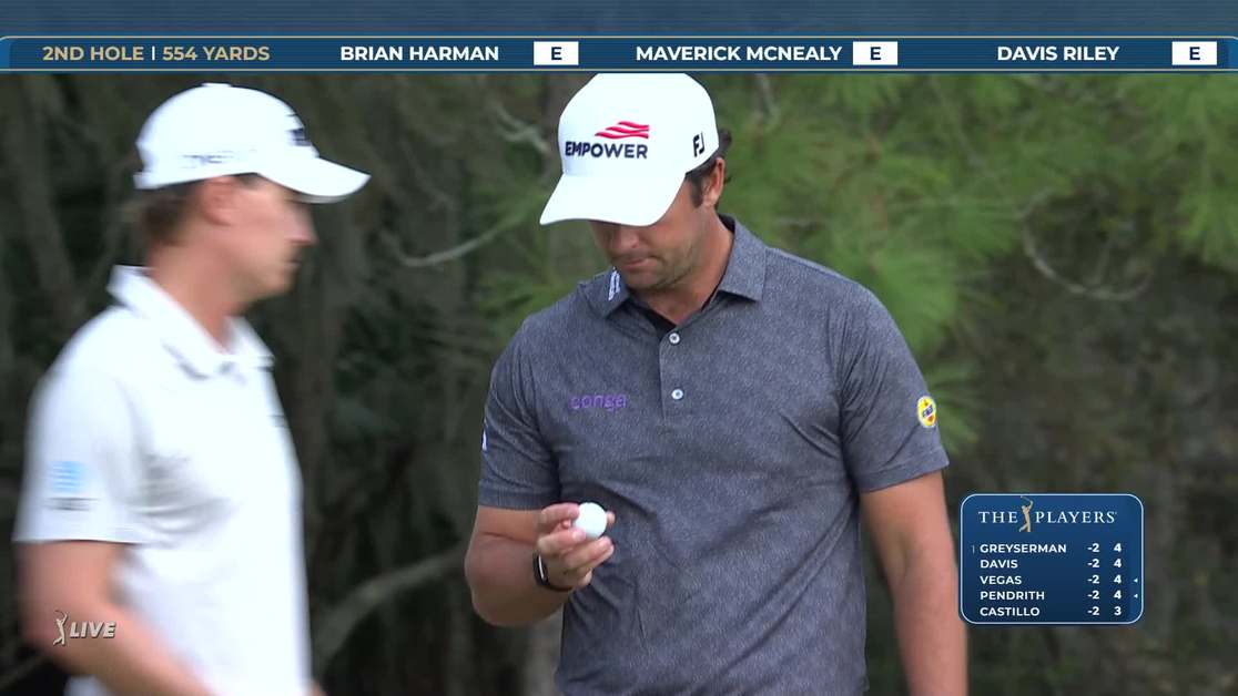 Davis Riley | Round 1 | 2nd hole | Shot 5 | 2026 THE PLAYERS
