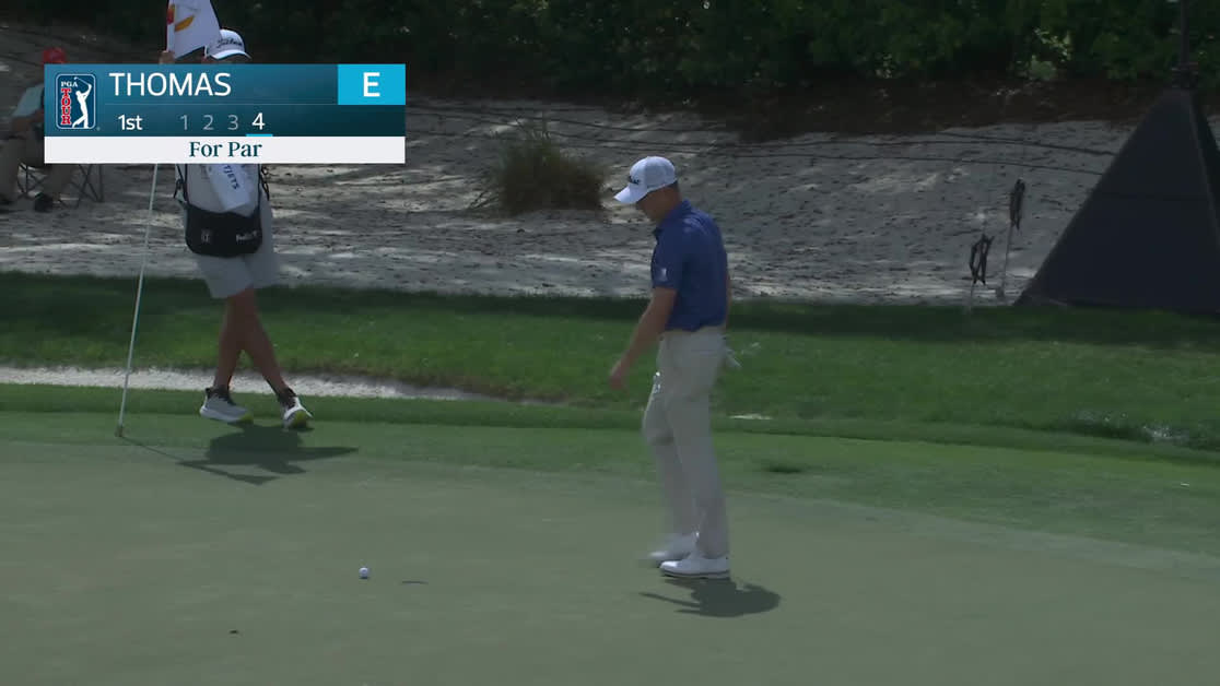 Justin Thomas | Round 1 | 1st hole | Shot 4 | 2026 Arnold Palmer