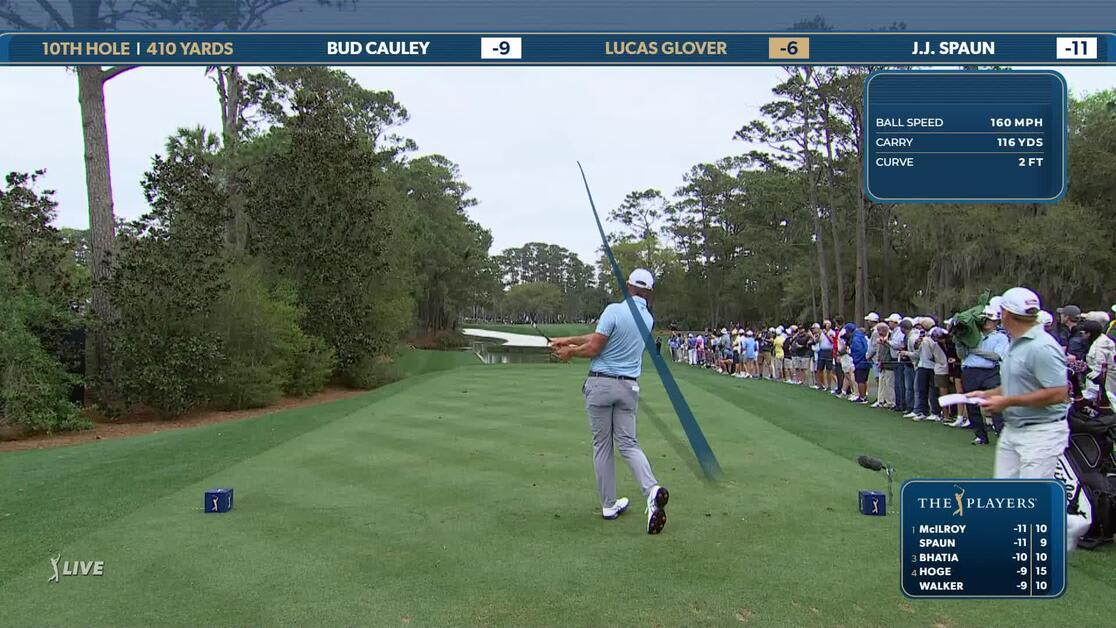 Bud Cauley | Round 4 | 10th hole | Shot 1 | 2025 THE PLAYERS