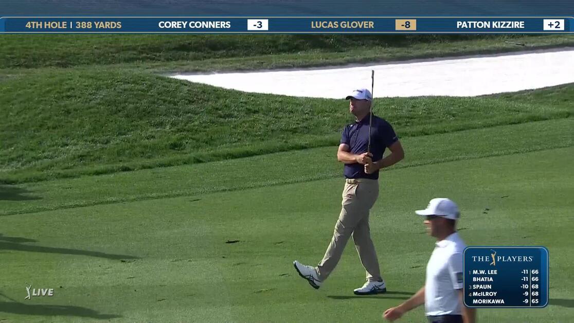 Lucas Glover | Round 2 | 4th hole | Shot 2 | 2025 THE PLAYERS