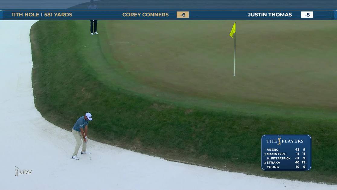 Corey Conners | Round 4 | 11th hole | Shot 4 | 2026 THE PLAYERS