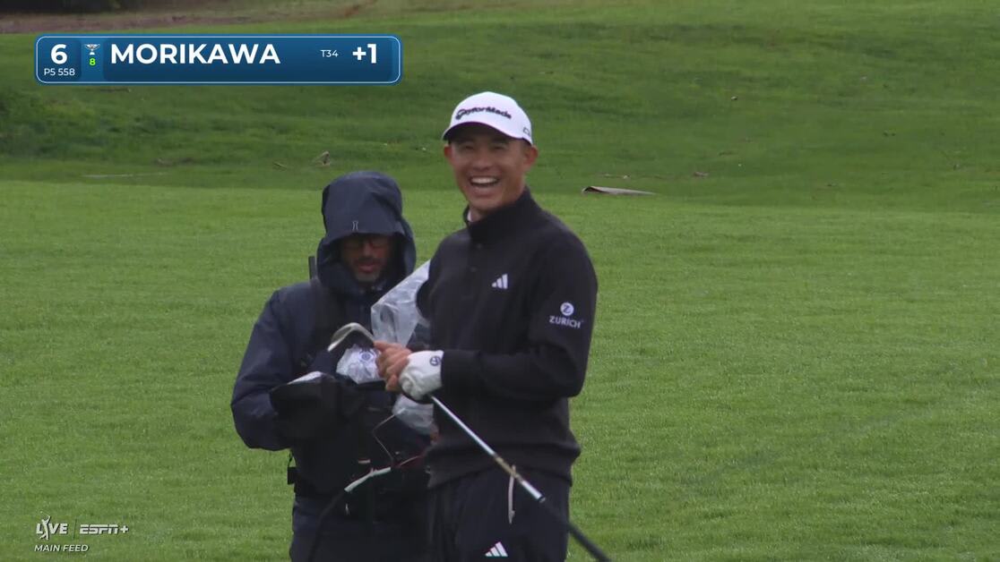 Collin Morikawa | Round 1 | 6th hole | Shot 3 | 2025 Genesis