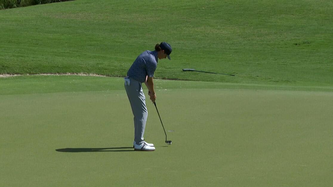 Matthew Watkins | Round 1 | 5th hole | Shot 3 | 2025 Mexico Open