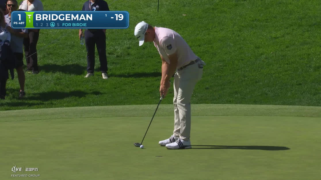 Jacob Bridgeman | Round 4 | 1st hole | Shot 4 | 2026 The Genesis