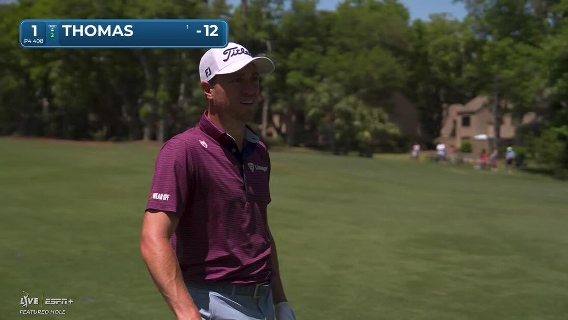 Justin Thomas | Round 3 | 1st hole | Shot 2 | 2025 RBC Heritage