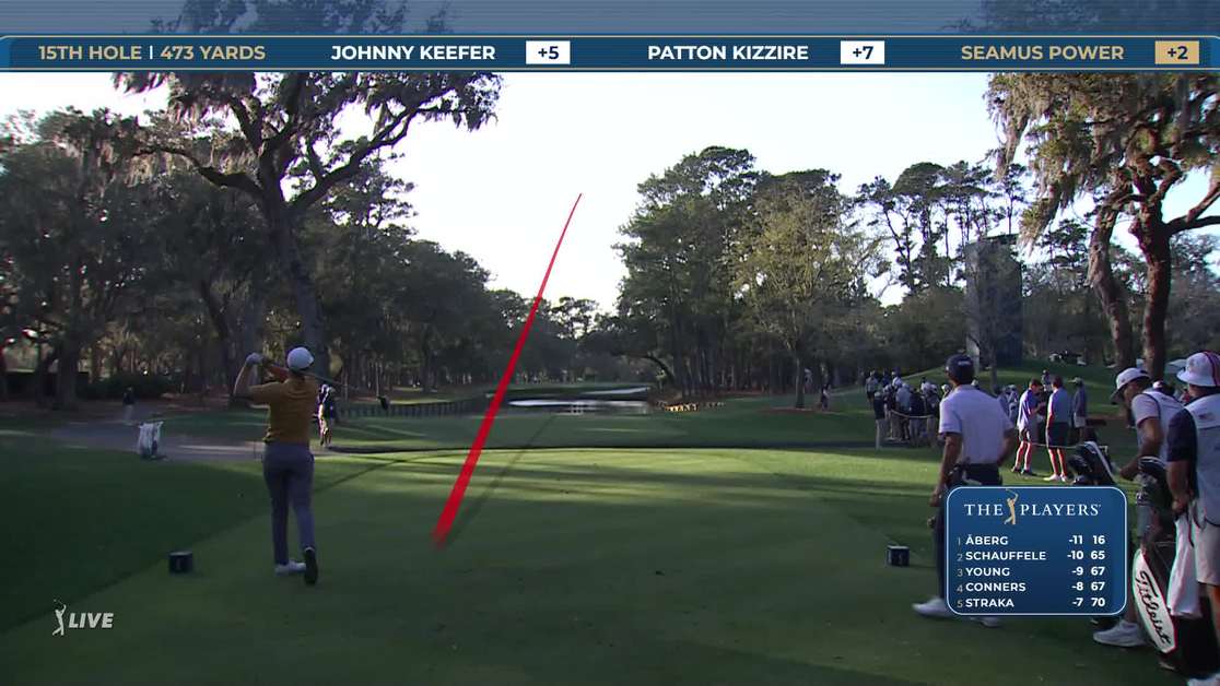 Seamus Power | Round 2 | 15th hole | Shot 1 | 2026 THE PLAYERS