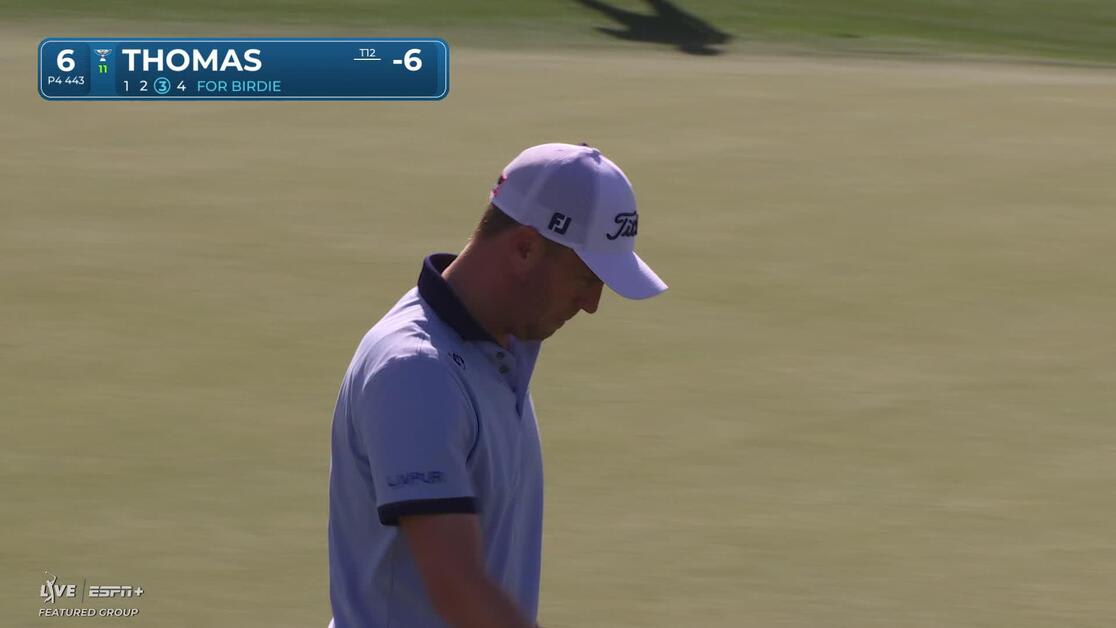 Justin Thomas | Round 2 | 6th hole | Shot 4 | 2025 WM Phoenix Open