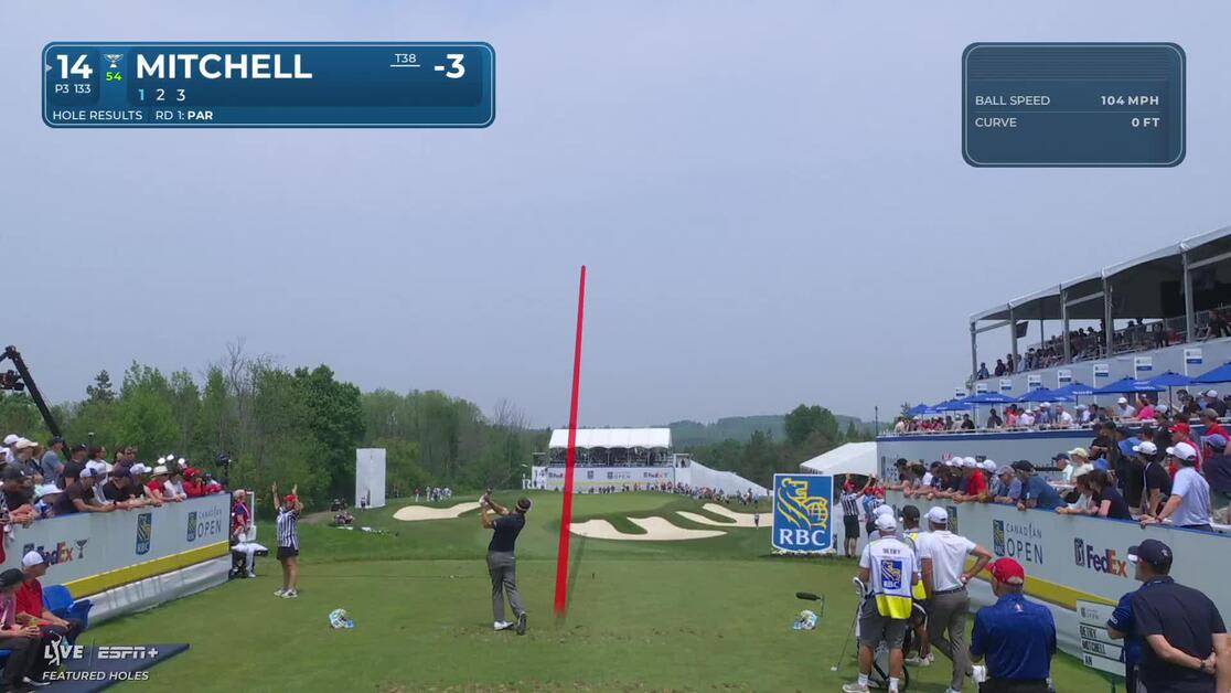 Keith Mitchell | Round 2 | 14th hole | Shot 1 | 2025 RBC Canadian
