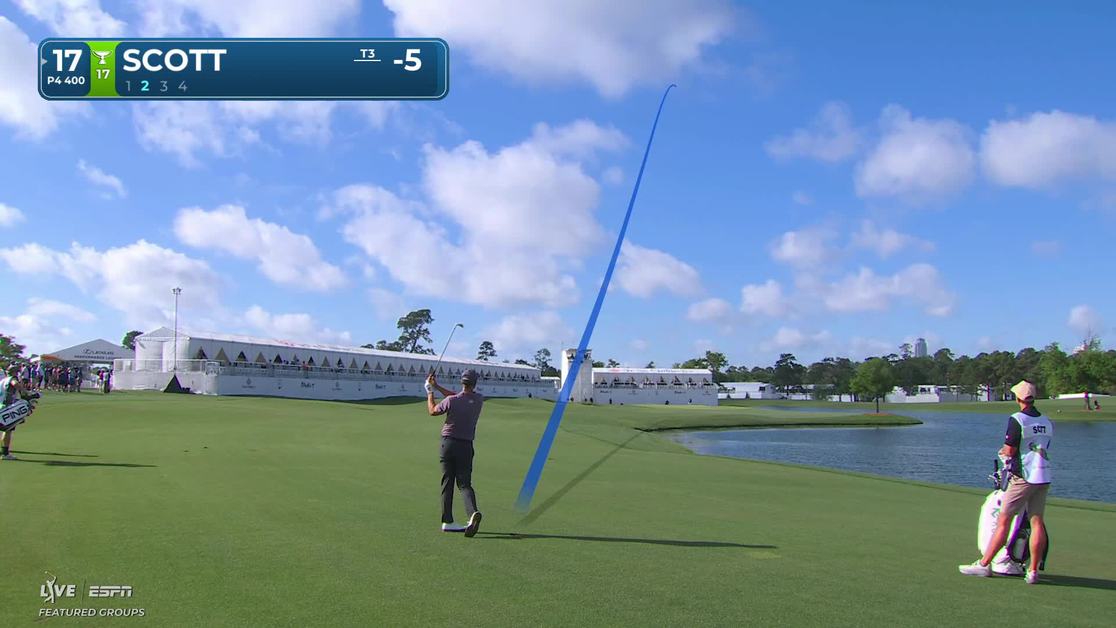 Adam Scott | Round 2 | 17th hole | Shot 2 | 2026 Texas Children's