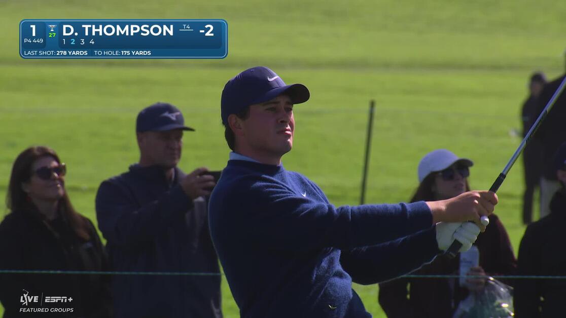 Davis Thompson | Round 2 | 1st hole | Shot 2 | 2025 Genesis