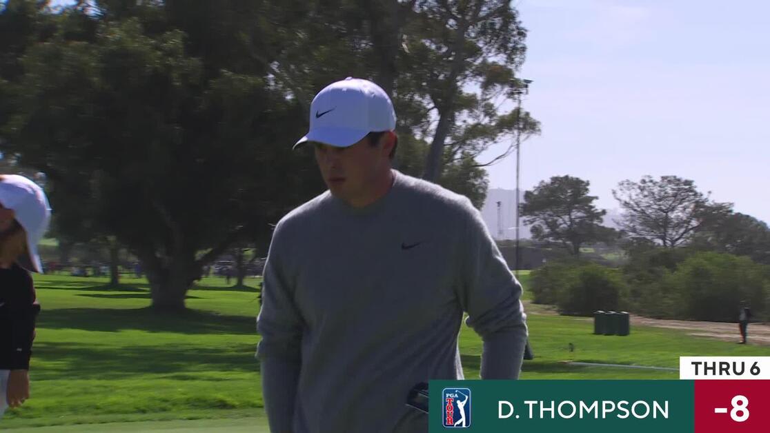 Davis Thompson | Round 3 | 6th hole | Shot 5 | 2025 Genesis