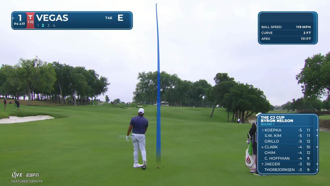 Jhonattan Vegas | Round 1 | 1st hole | Shot 2 | 2026 THE CJ CUP