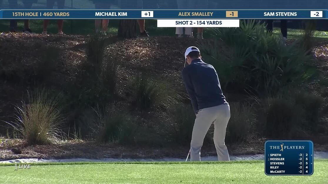 Alex Smalley | Round 1 | 15th hole | Shot 2 | 2025 THE PLAYERS