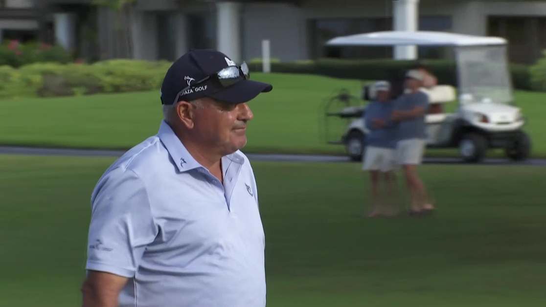 Ángel Cabrera | Round 3 | 15th hole | Shot 4 | 2026 Mitsubishi
