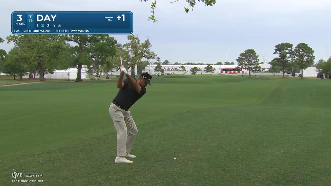 Jason Day | Round 2 | 3rd hole | Shot 2 | 2025 Houston Open