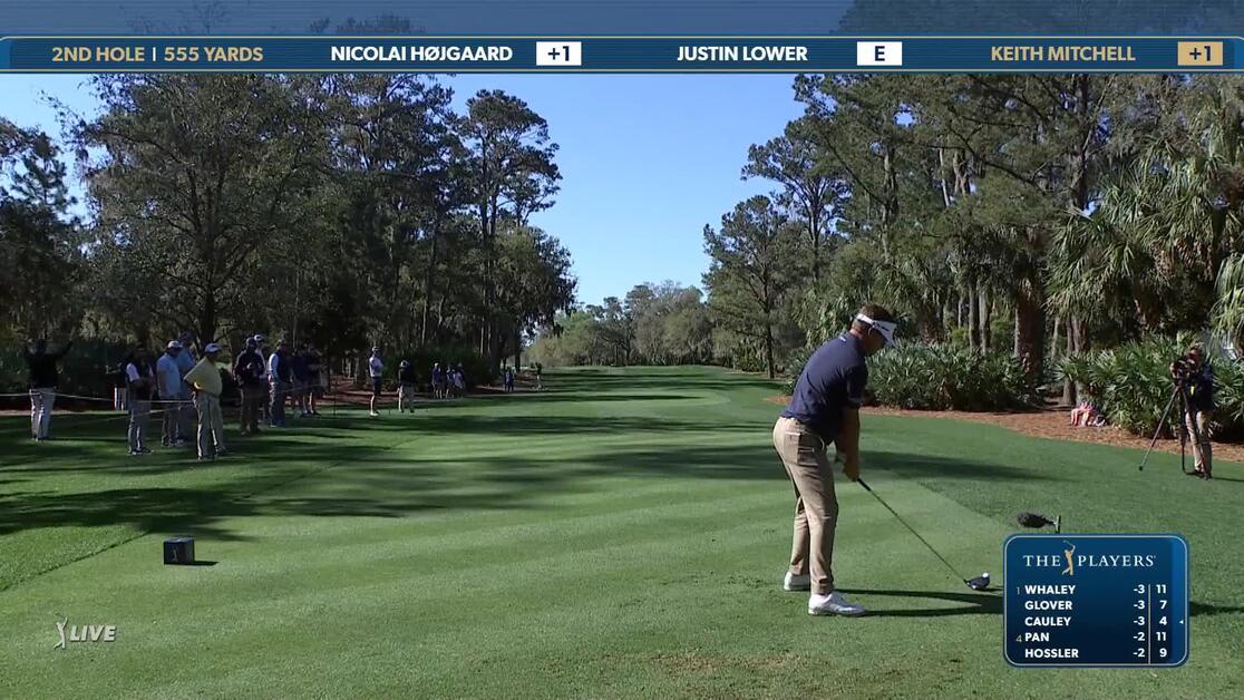 Keith Mitchell | Round 1 | 2nd hole | Shot 1 | 2025 THE PLAYERS
