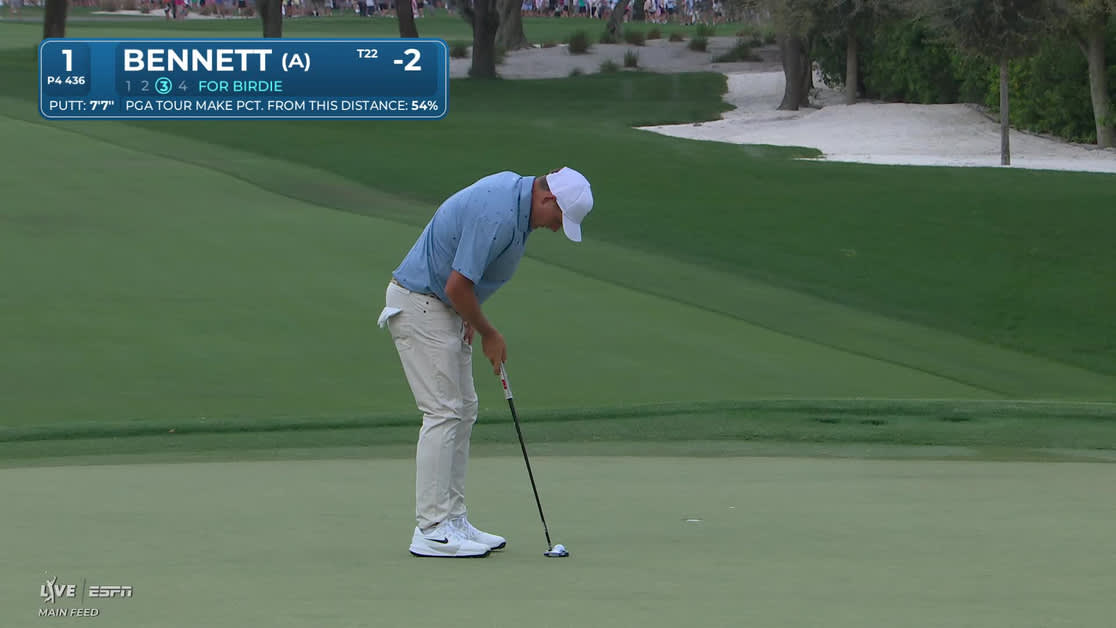 Daniel Bennett | Round 3 | 1st hole | Shot 3 | 2026 Arnold Palmer
