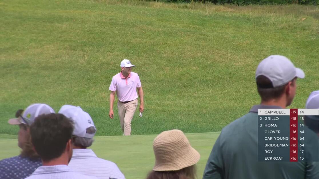 Brian Campbell | Round 4 | 15th hole | Shot 4 | 2025 John Deere