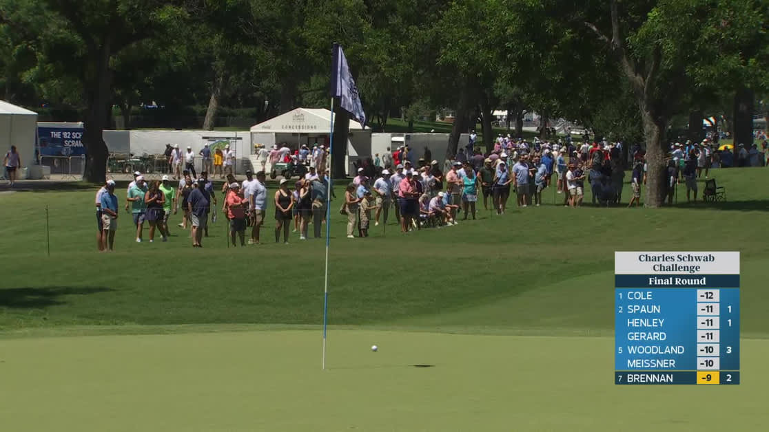 Michael Brennan | Round 4 | 3rd hole | Shot 2 | 2026 Charles Schwab