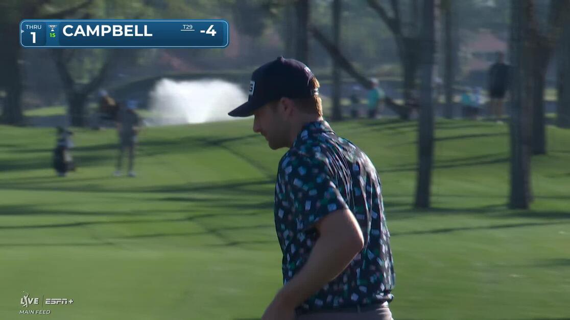 Brian Campbell | Round 2 | 10th hole | Shot 4 | 2025 Cognizant Classic