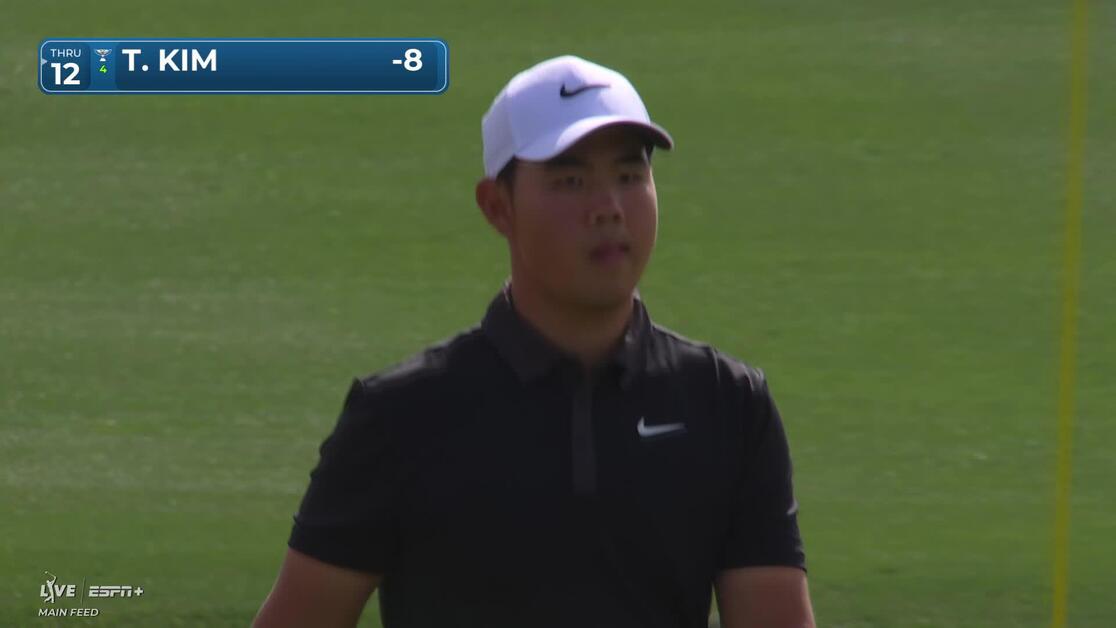 Tom Kim | Round 2 | 3rd hole | Shot 5 | 2025 WM Phoenix Open