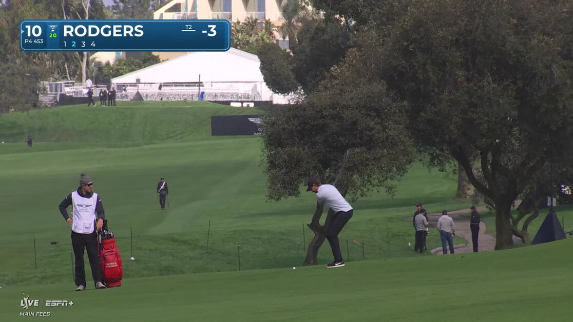 Patrick Rodgers | Round 2 | 10th hole | Shot 2 | 2025 Genesis