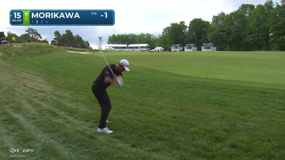 Collin Morikawa | Round 1 | 15th hole | Shot 2 | 2026 RBC Canadian