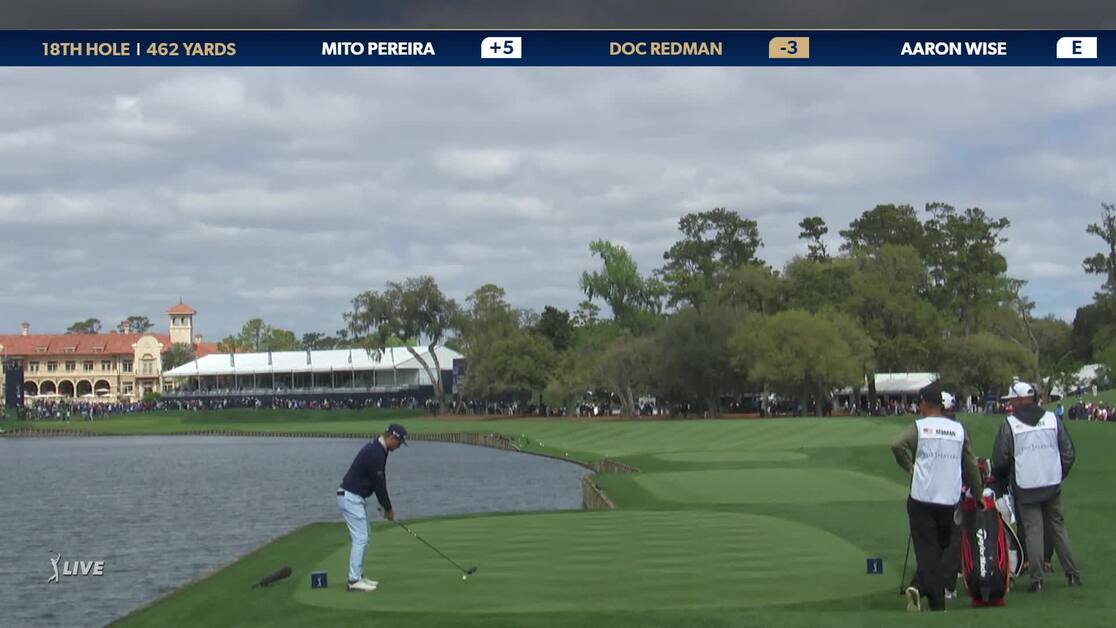 Doc Redman | 2022 THE PLAYERS | Round 2 | 18th hole | Shot 1