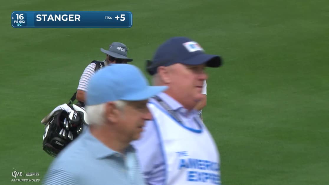 Jimmy Stanger | Round 1 | 16th hole | Shot 3 | 2026 The American Express
